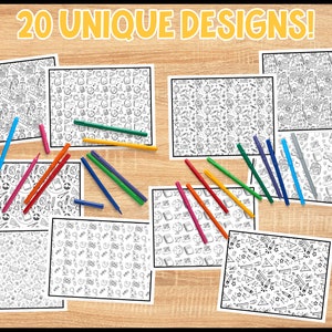 Back to School Coloring Pages Editable in Powerpoint Google Slides ...