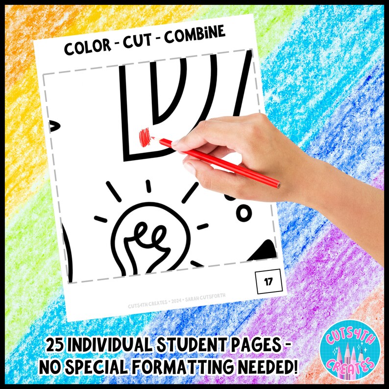 Collaborative Coloring Poster | 100th Day of School 100 Days Party ...