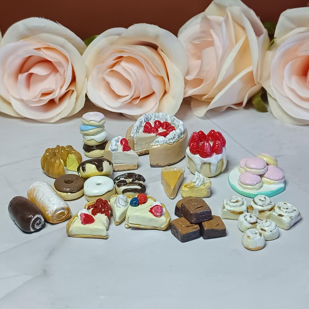 Cakes, Pastries, Pies (and More!): Handmade Miniature Food - Etsy