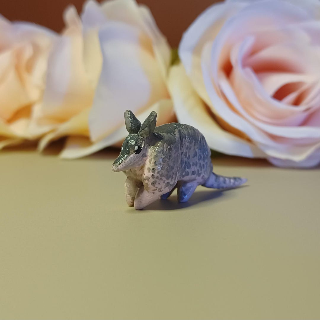 Little Armadillo Friend: Handmade Miniature - Etsy