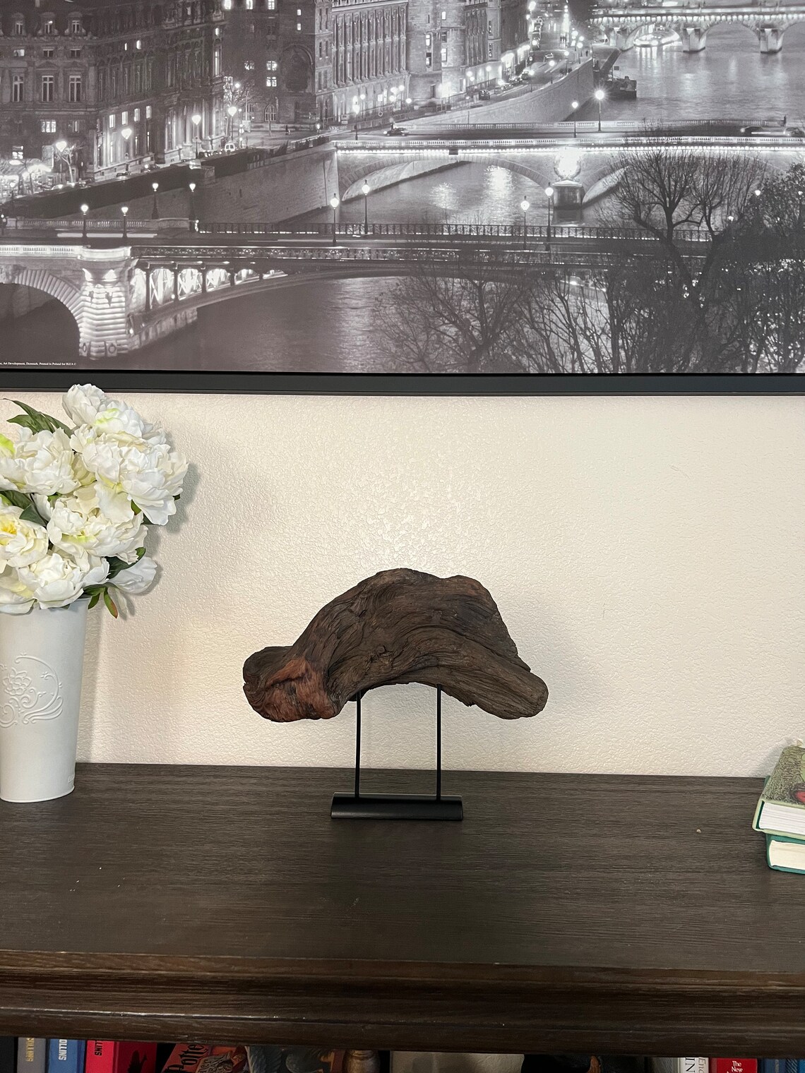 Driftwood Home Decor Mounted Display Accent Piece Chic Natural Wood ...