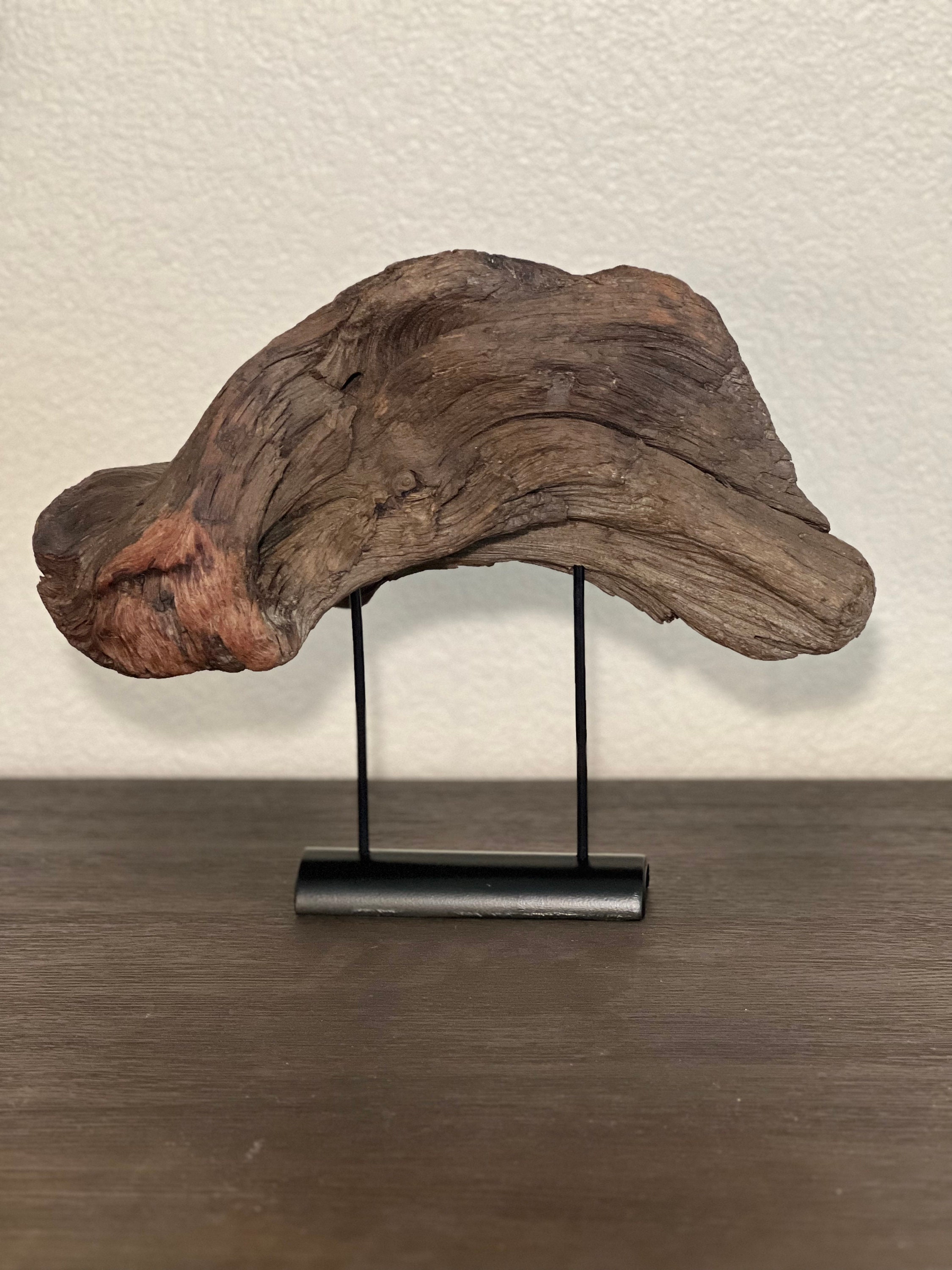 Driftwood Home Decor Mounted Display Accent Piece Chic Natural Wood ...