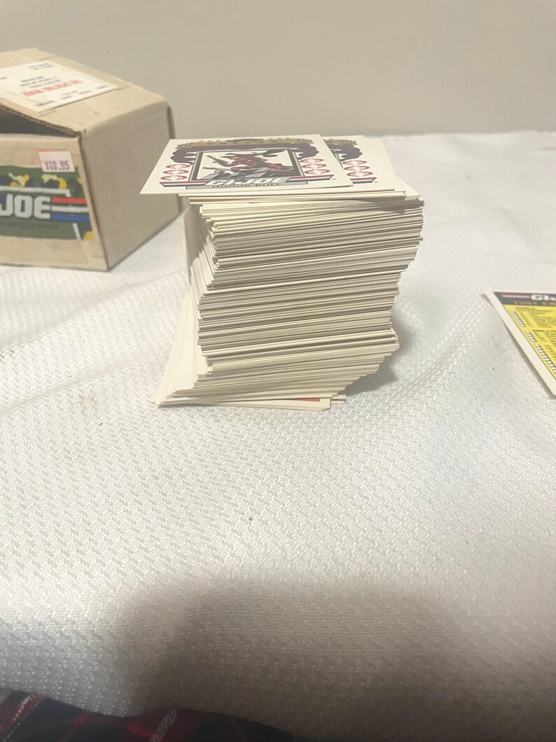 1991 Hasbro GI Joe Trading Cards Complete Set 1-198 Cards With ...