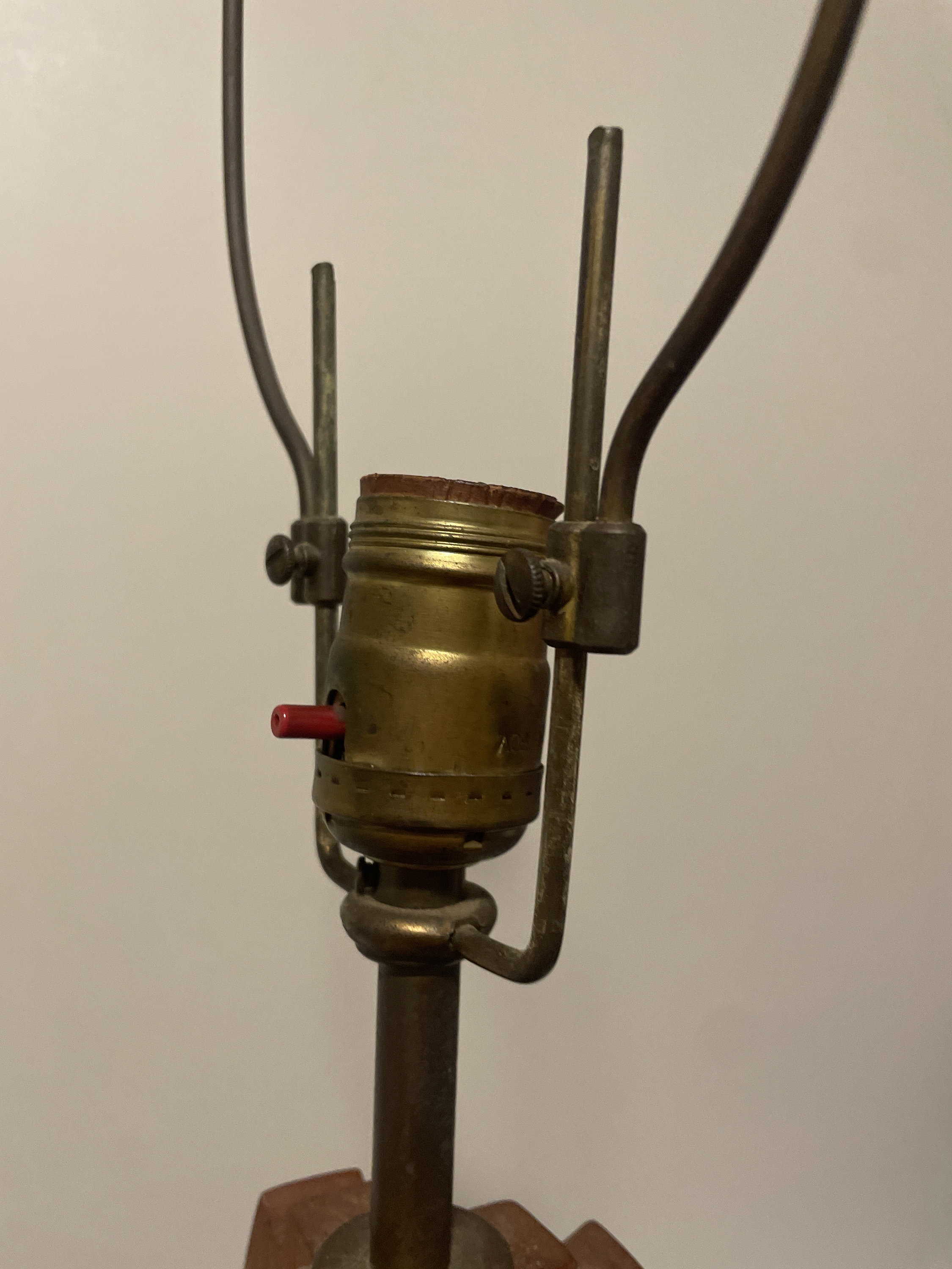 Mid Century Modern Table Lamp / MCM Lamp / Vintage Wood Lamp / Home and ...