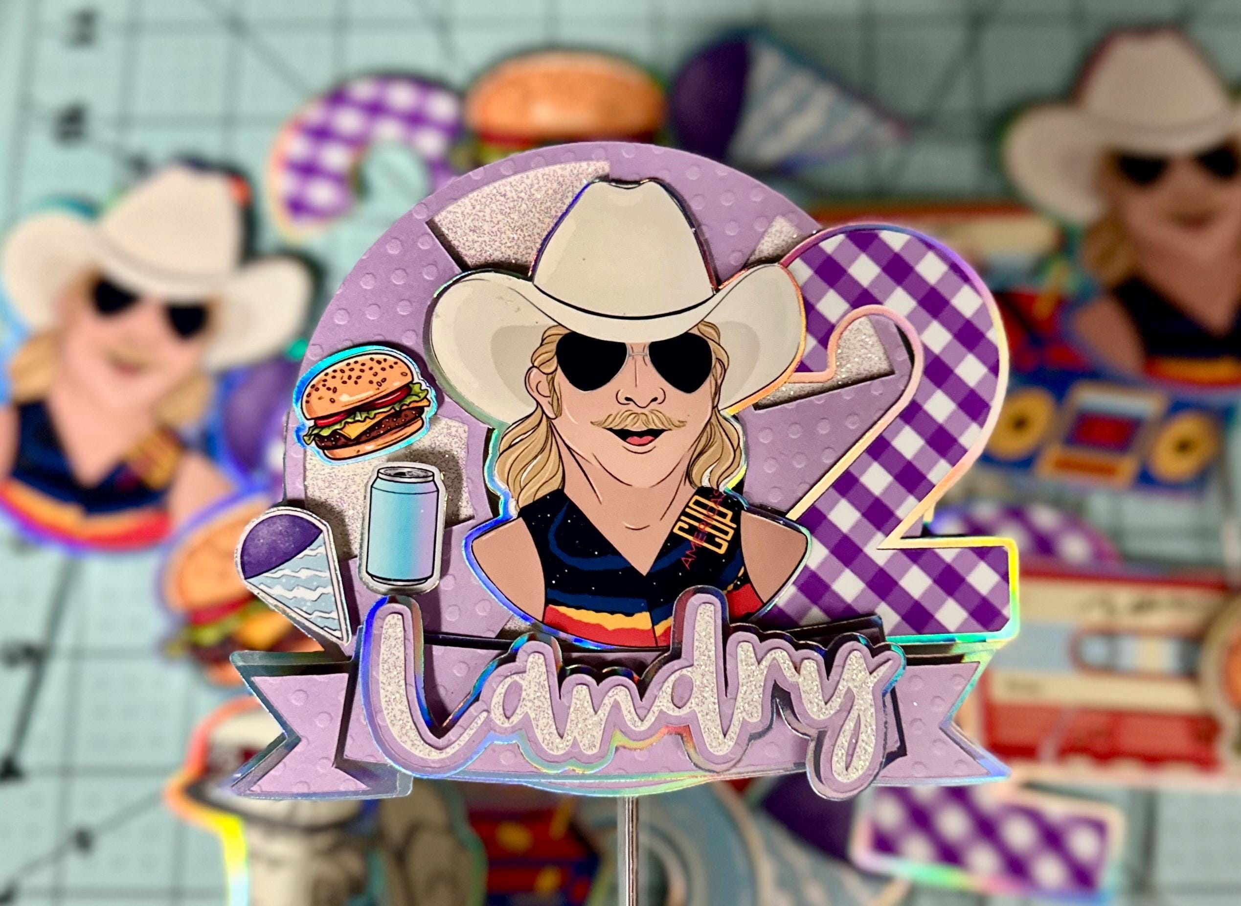 Chatta-two-chee Cake Topper, Chattahoochee, Alan Jackson, READ ...