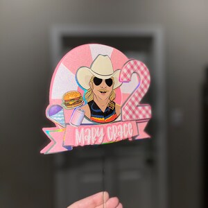 Chatta-two-chee Cake Topper, Chattahoochee, Alan Jackson, READ ...