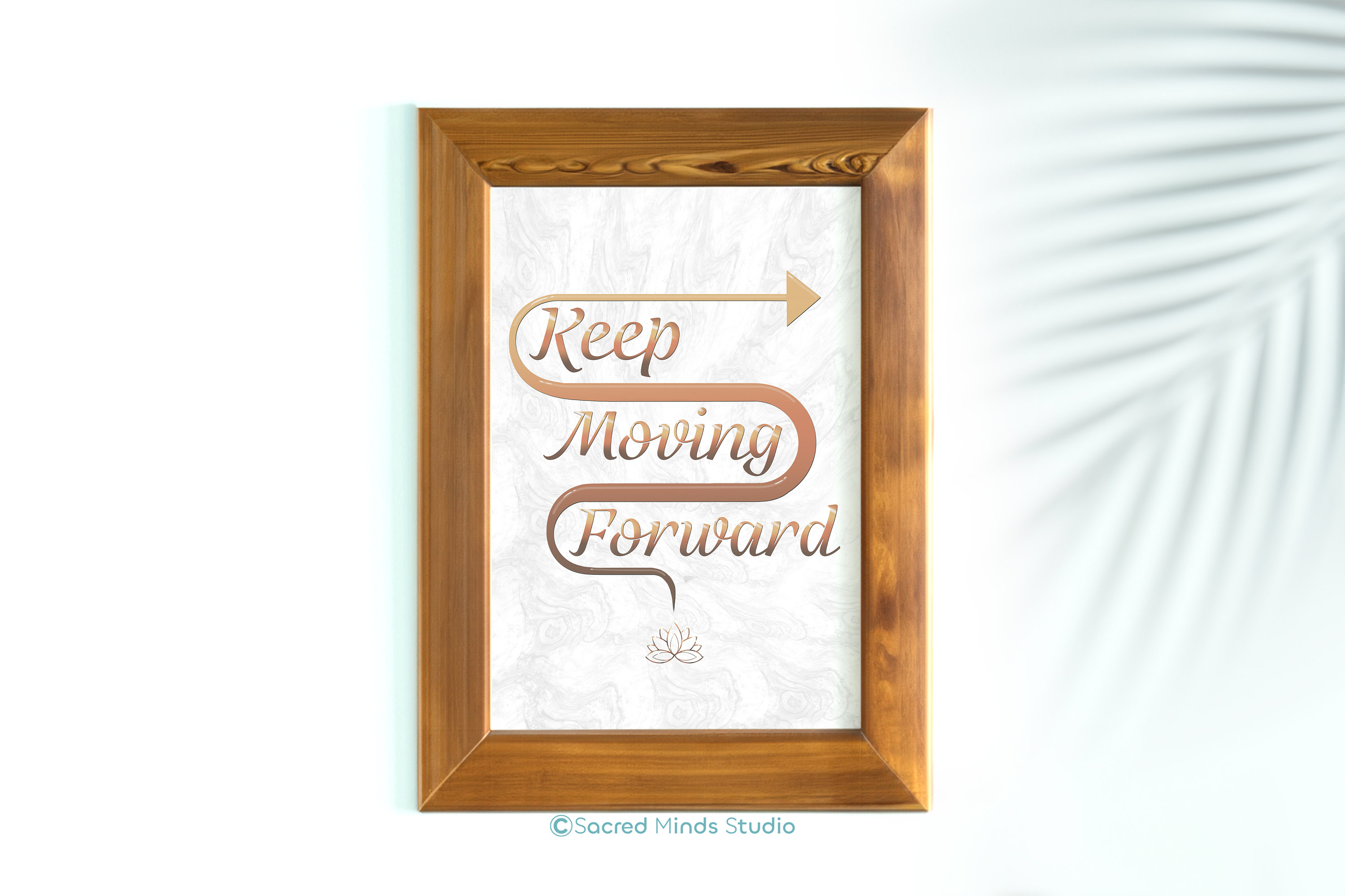 Keep Moving Forward Positive Affirmations Printable Wall Art ...