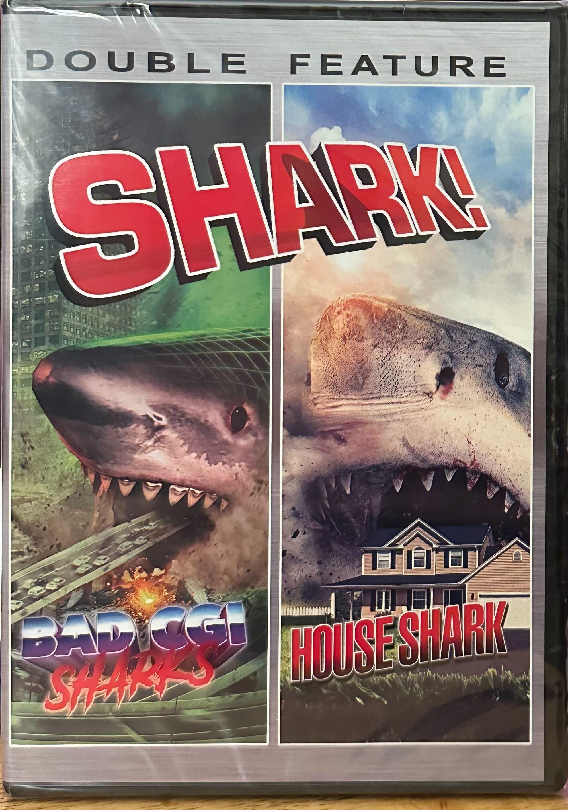 Shark! (bad CGI Sharks / House Shark) Double Feature DVD - Etsy