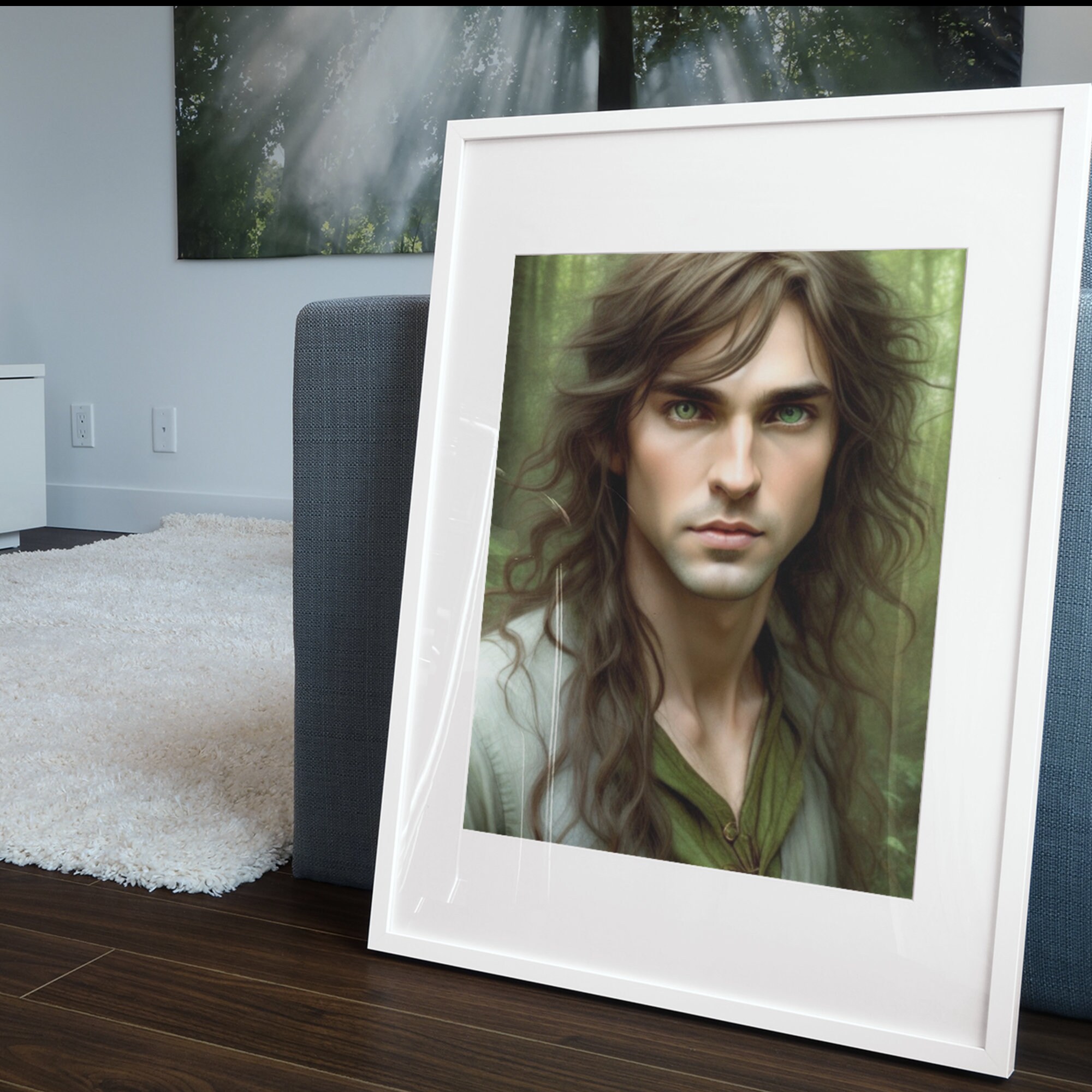 Fantasy Art Elf High Quality Digital Download PNG, PDF Illustration ...