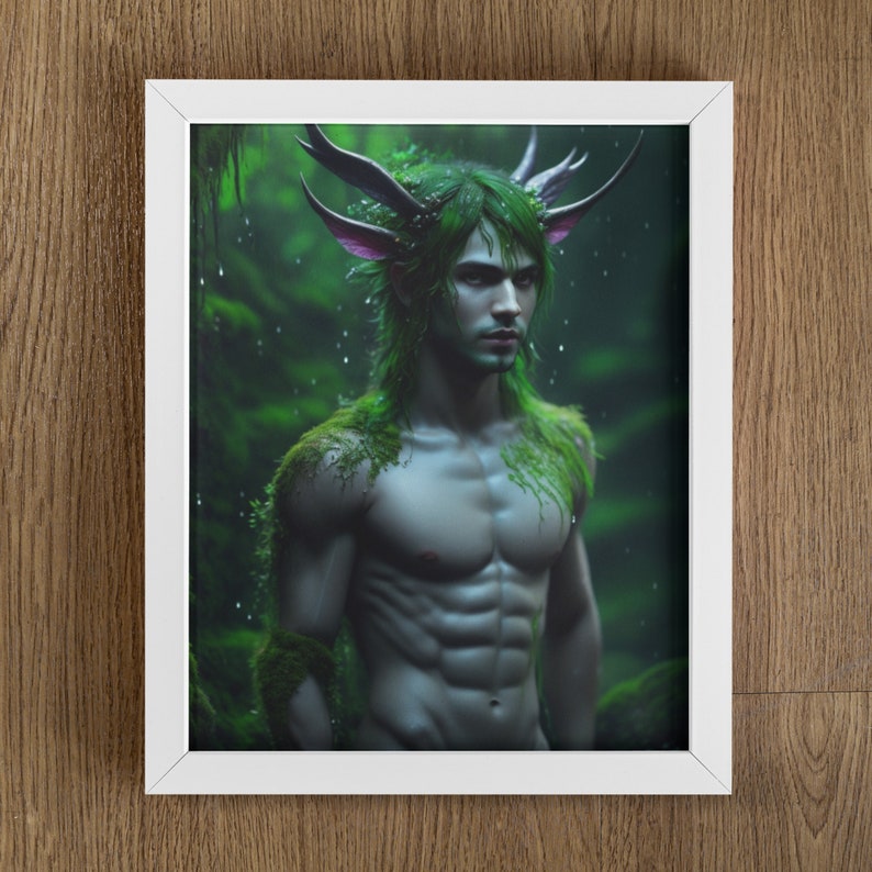 Fantasy Art Faun High Quality Digital Download PNG, PDF Illustration ...