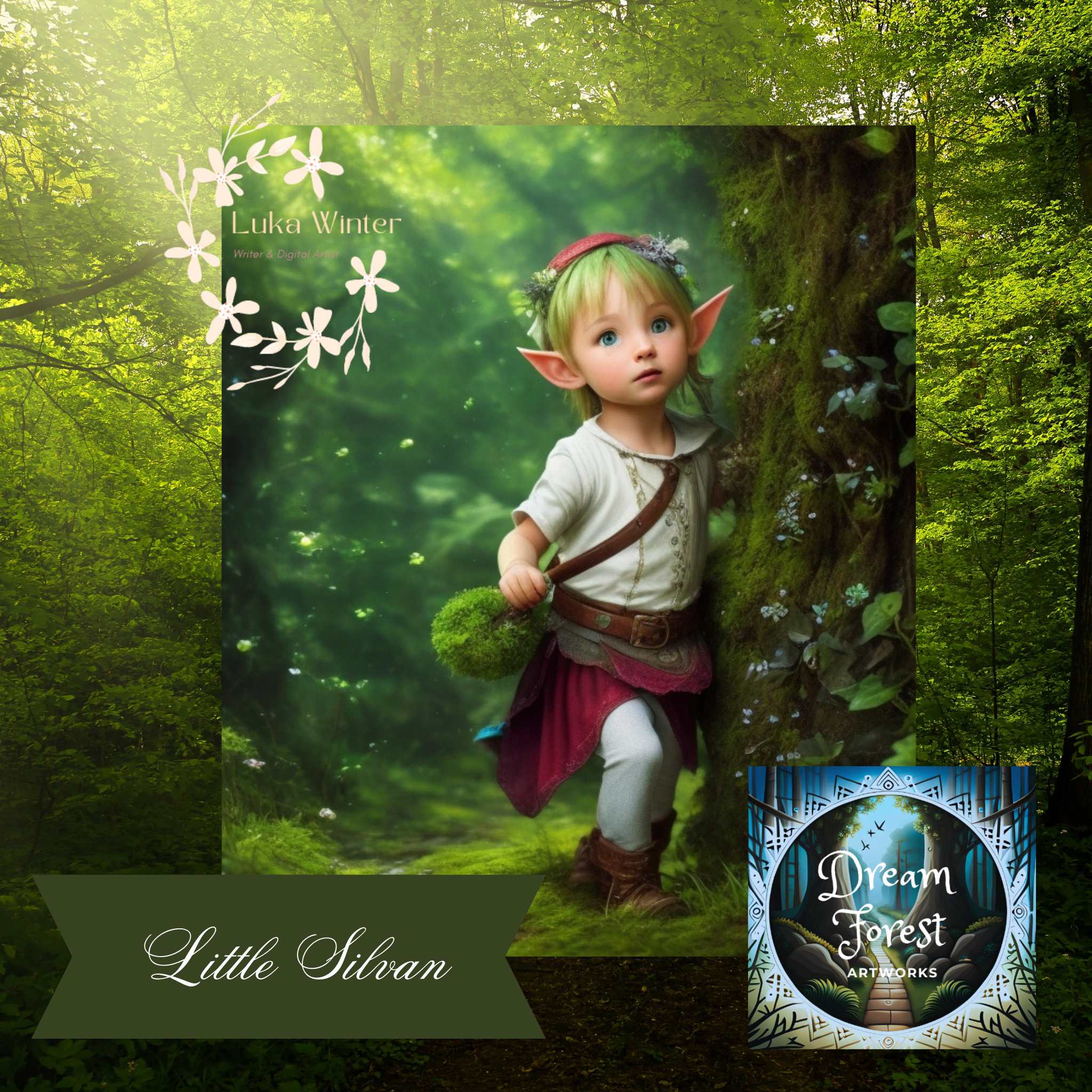 Fantasy Art Elf High Quality Digital Download PNG, PDF Illustration ...