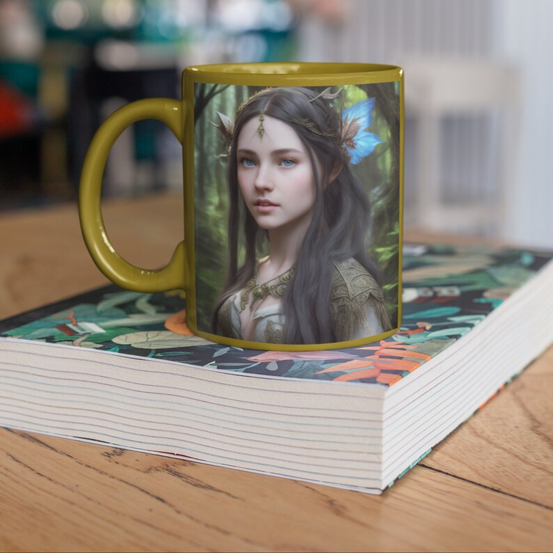 PRINTABLE Fantasy Art Elf Mythological Character Hyper Realism High ...