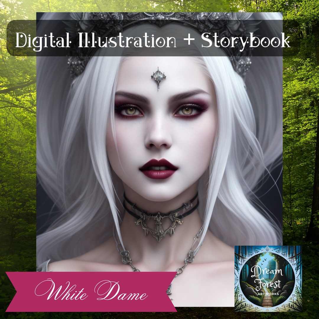 Dark Fantasy Art Witch High Quality Digital Download PNG, PDF ...