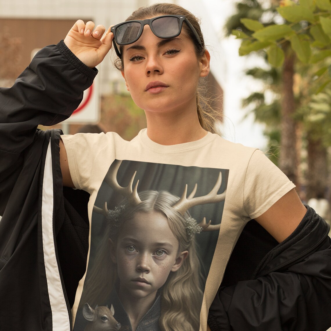 PRINTABLE Fantasy Art Faun Mythological Character Hyper Realism High ...