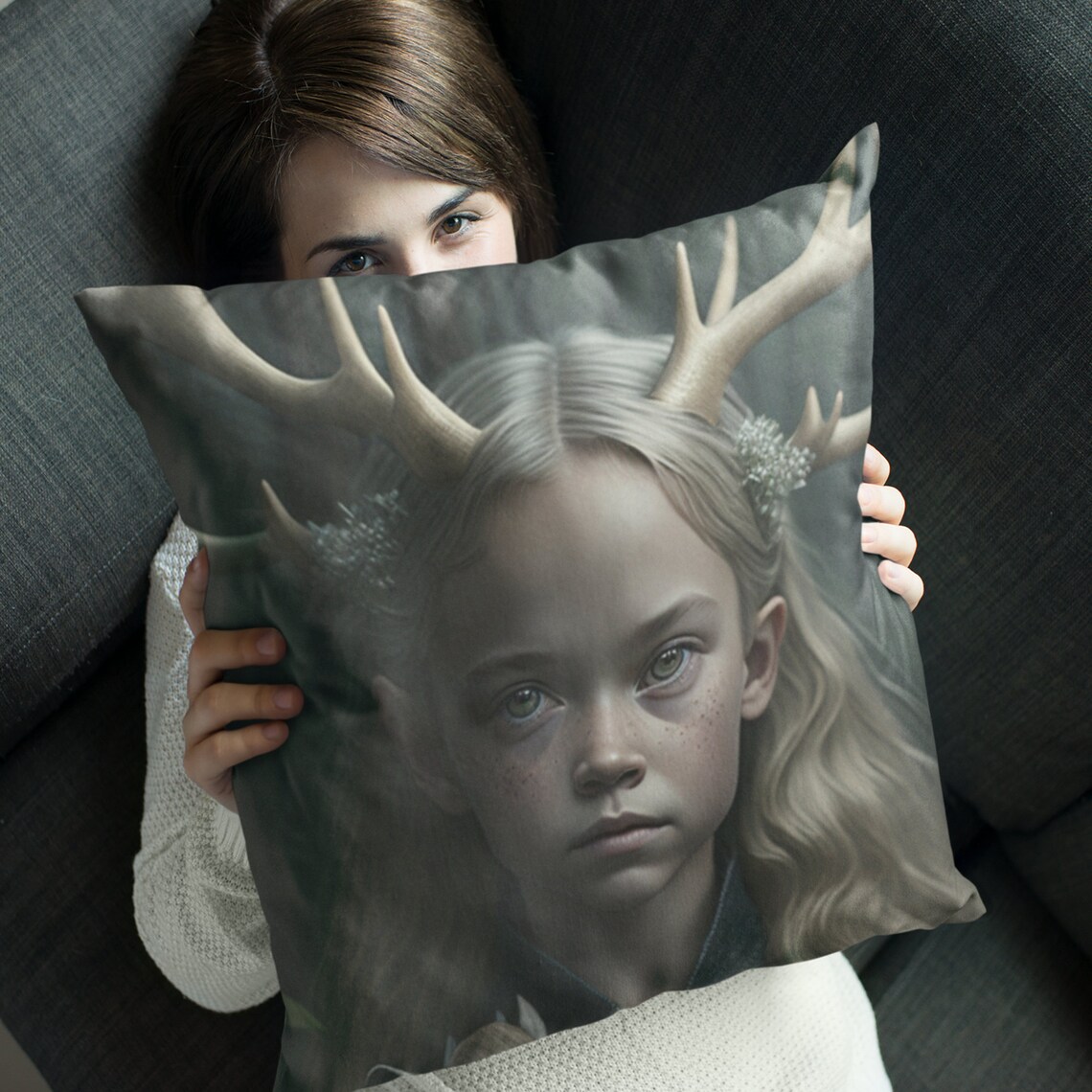 PRINTABLE Fantasy Art Faun Mythological Character Hyper Realism High ...