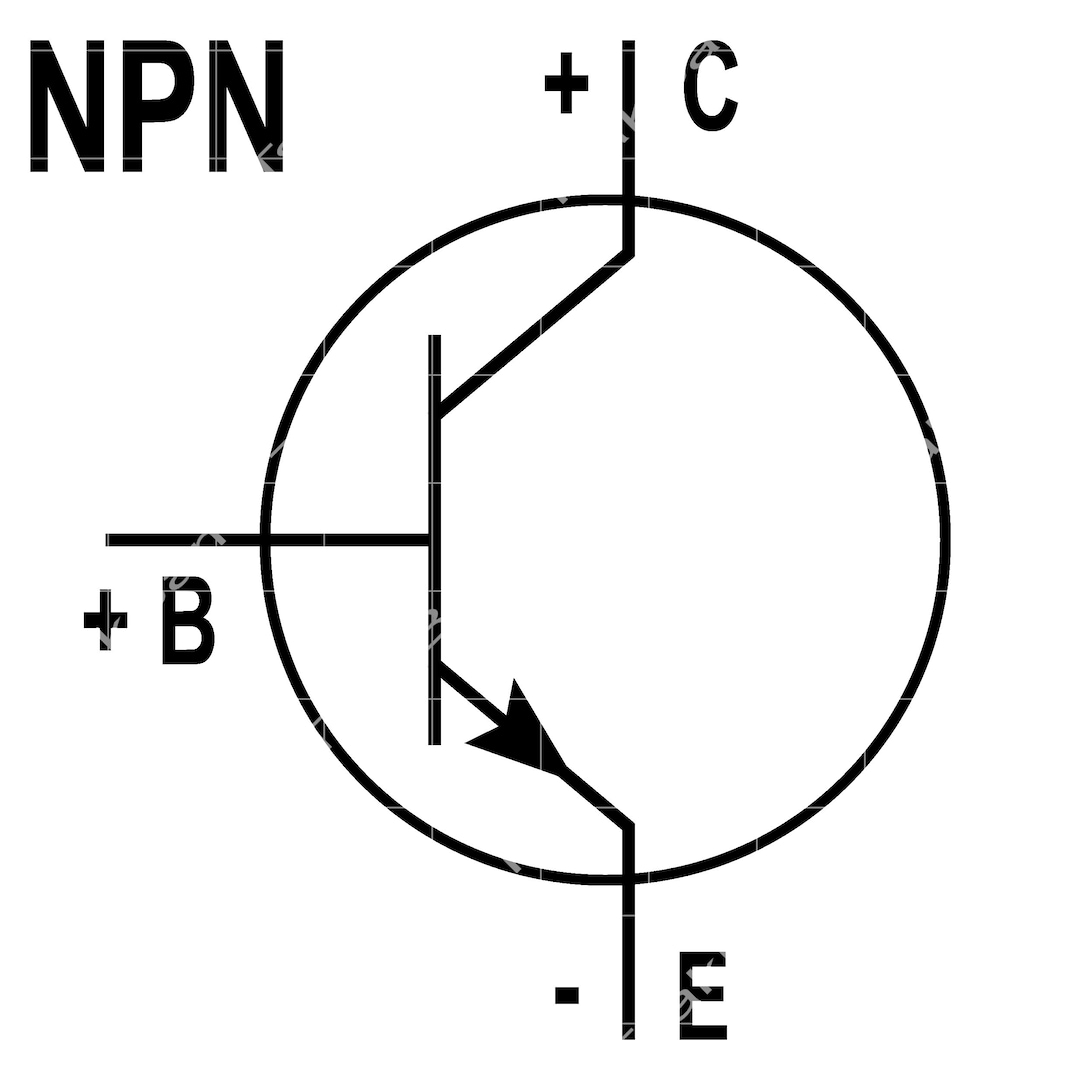 Transistor Logo NPN-PNP - Etsy