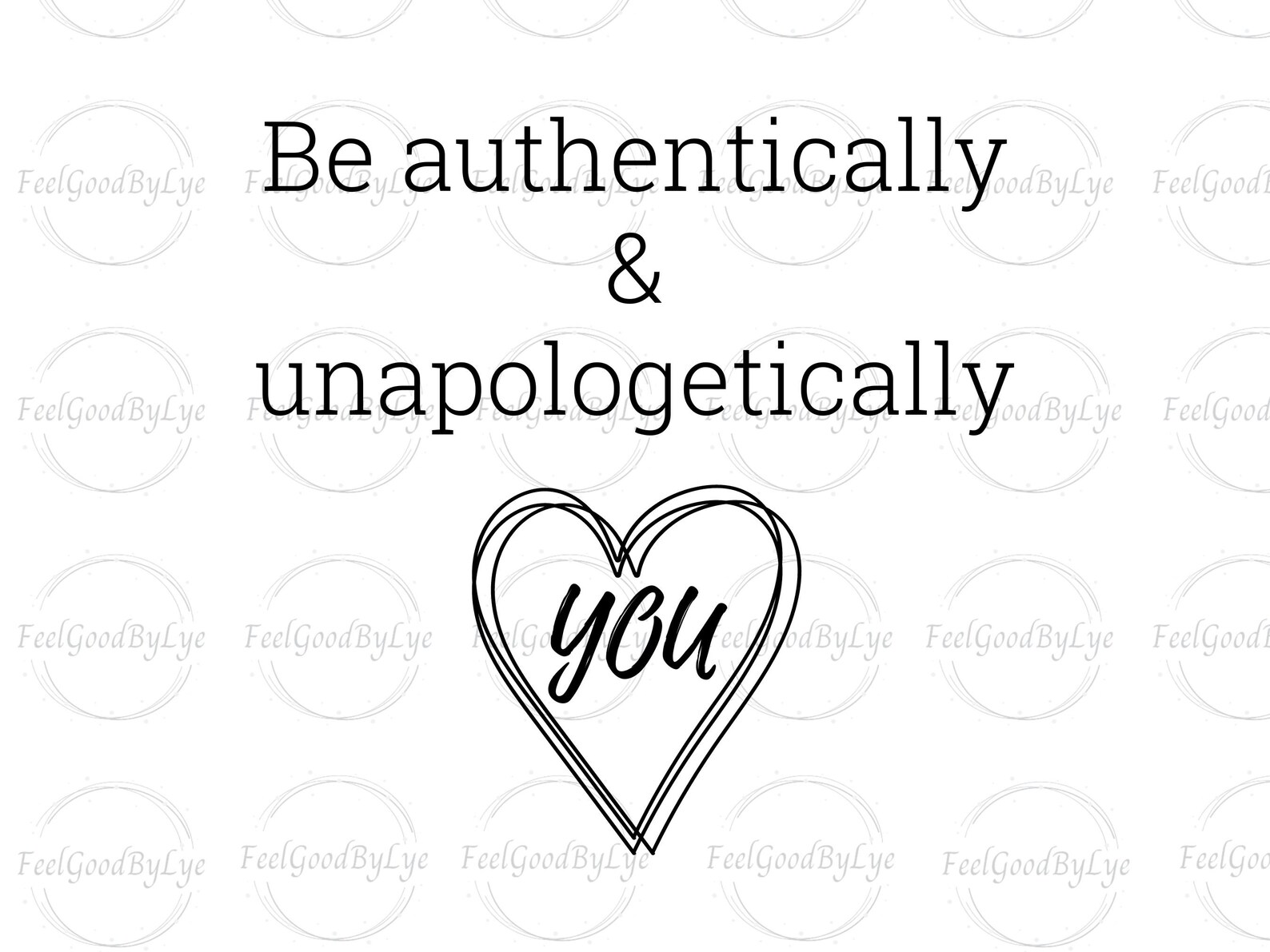 Authentic Svg Unapologetic Svg Inspirational Svg Motivational Quote Svg ...