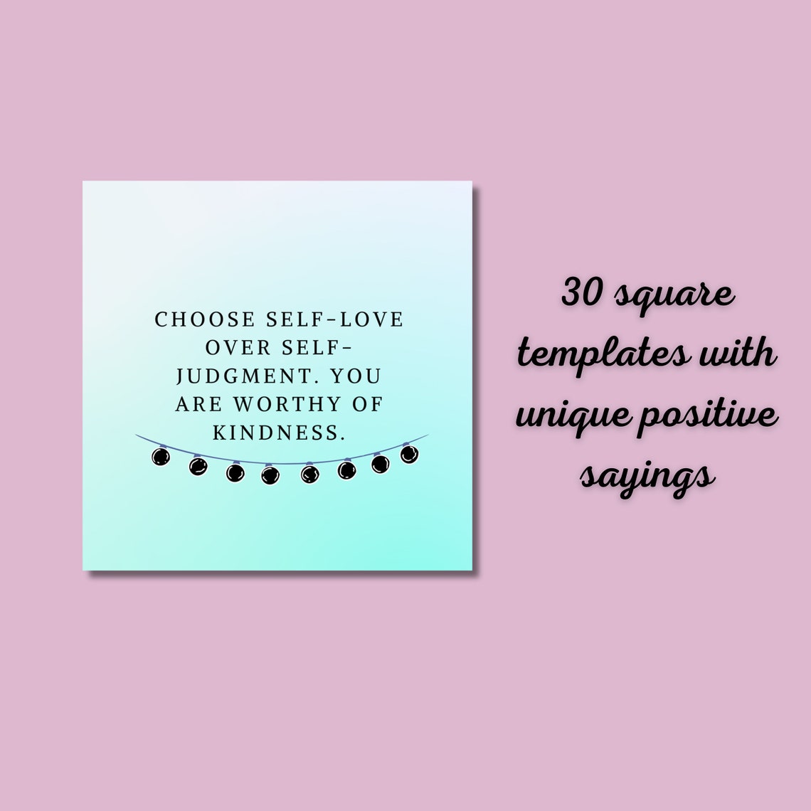 Mental Health Instagram Post Templates Wellness Posts Canva - Etsy