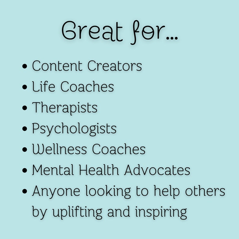 Mental Health Instagram Post Templates, Wellness Posts, Canva Templates ...