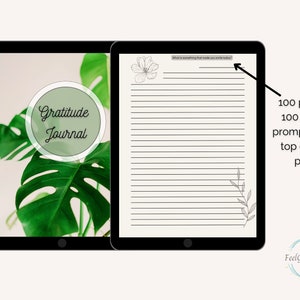 Mood Tracker and Gratitude Journal Bundle | Digital Mood Tracker ...