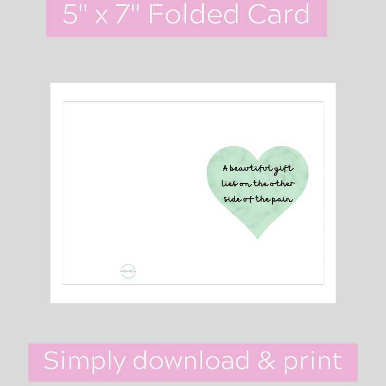 Downloadable Greeting Card, Sympathy Card Printable, Thinking of You ...