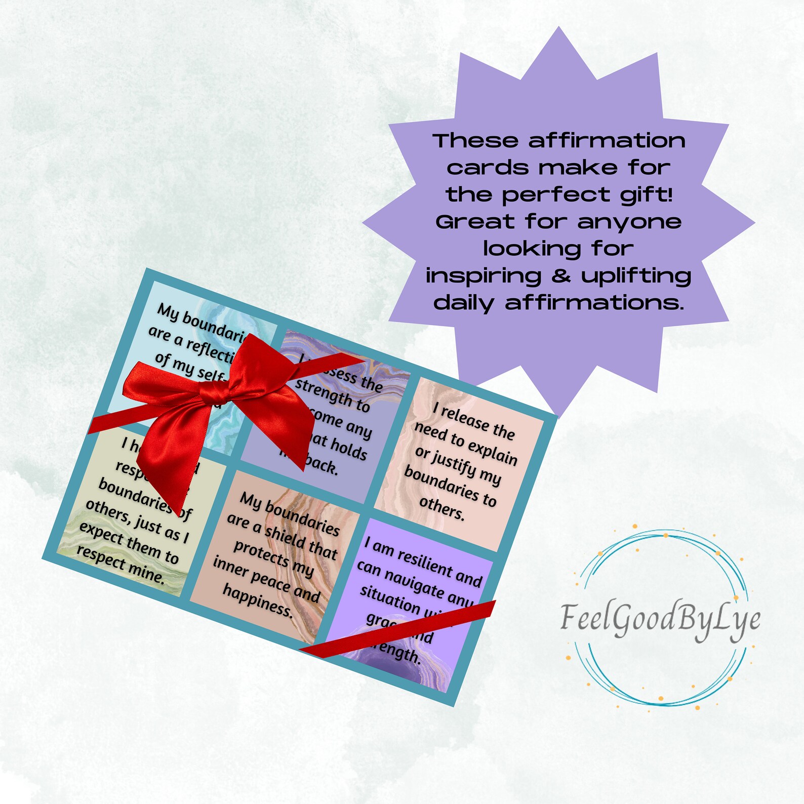 Printable Affirmation Cards Printable Kindness Cards Daily Affirmations ...