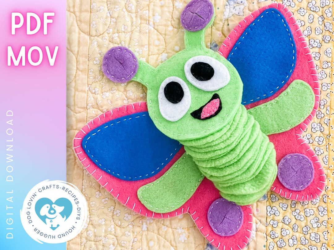 DIY Snuffle Toy Butterfly, Snuffle Ball Toy, Digital Download PDF ...