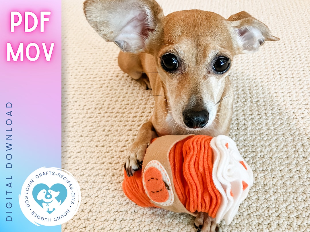 DIY Snuffle Dog Toy Latte, Snuffle Ball Toy, Digital Download PDF ...