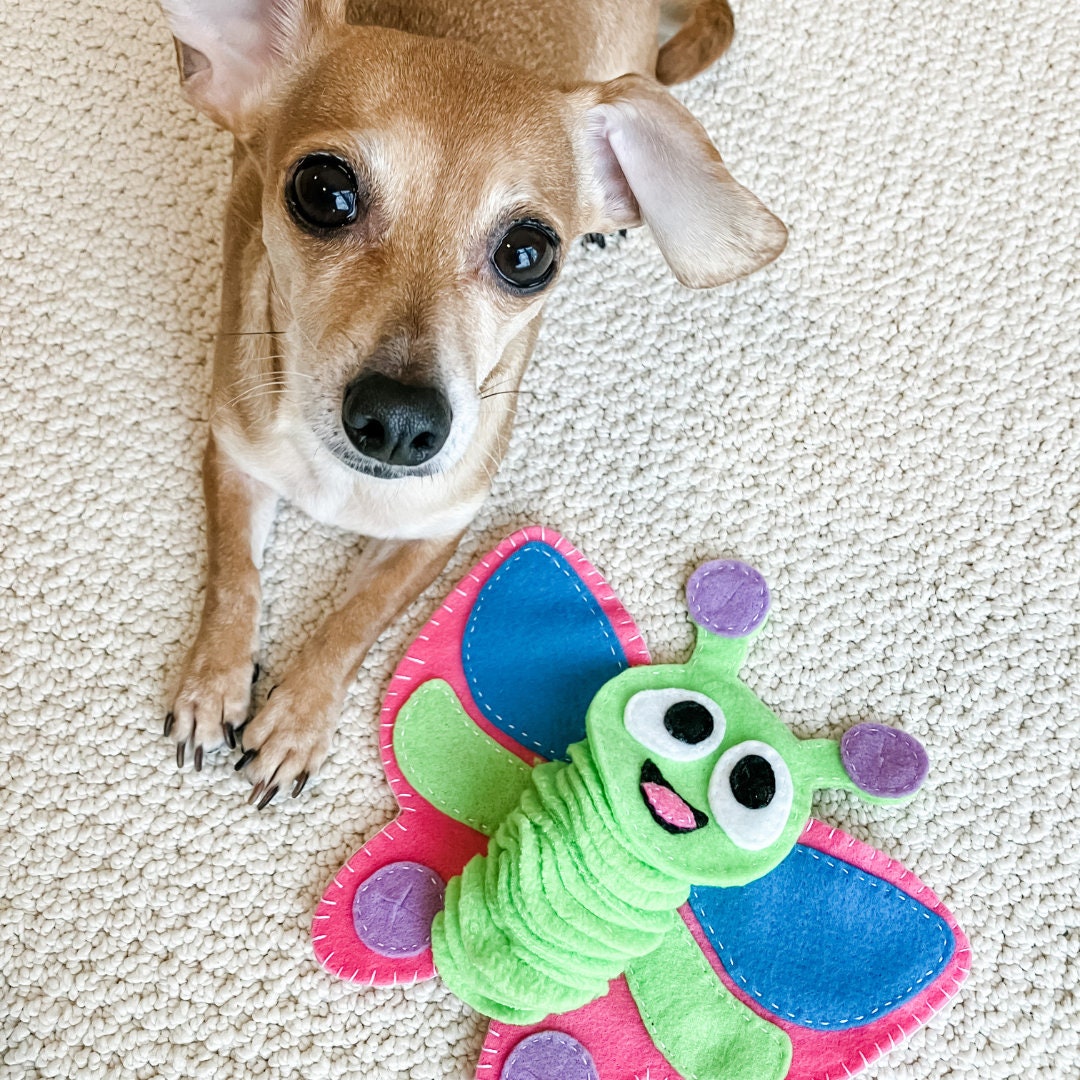 Snuffle Dog Toy Butterfly, Digital Download PDF Pattern, DIY Craft ...