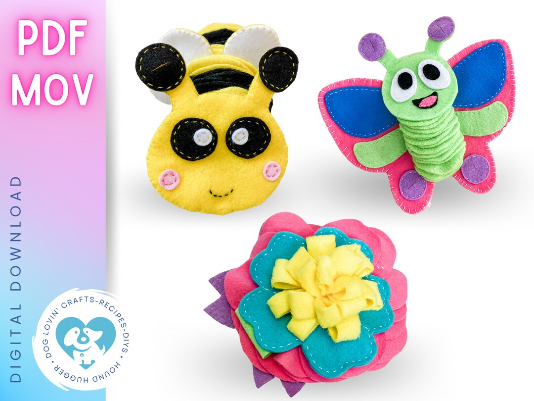 Snuffle Toy DIY Bundle: Spring, Snuffle Ball Toy, Digital Download PDF ...