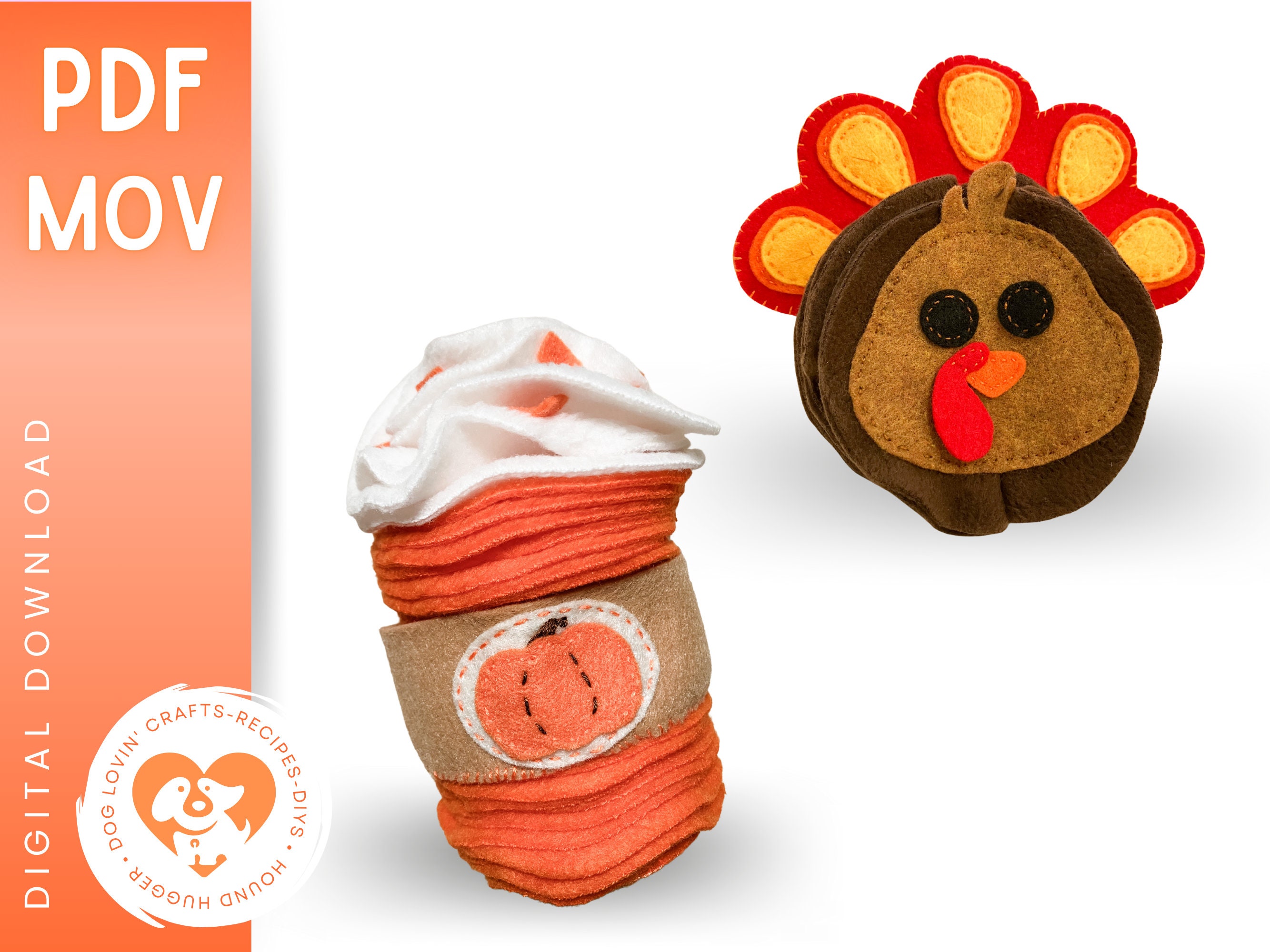 Snuffle Toy DIY Bundle: Thanksgiving, Snuffle Ball Toy, Digital ...