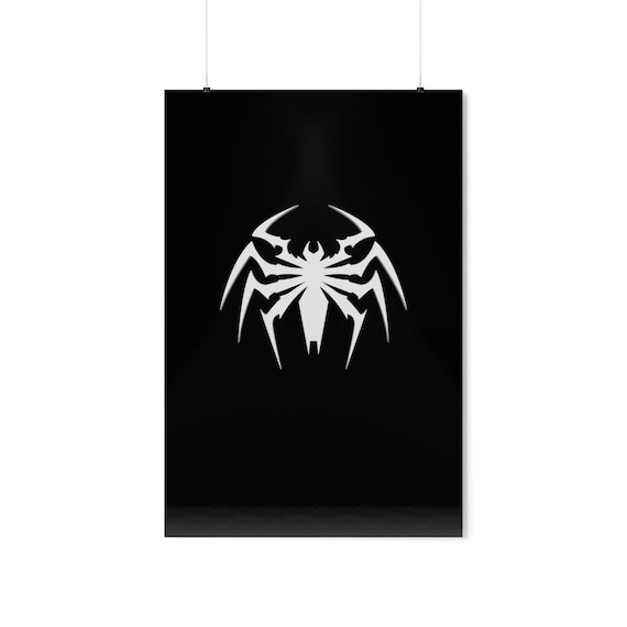 Black Spiderman Logo Wallpaper