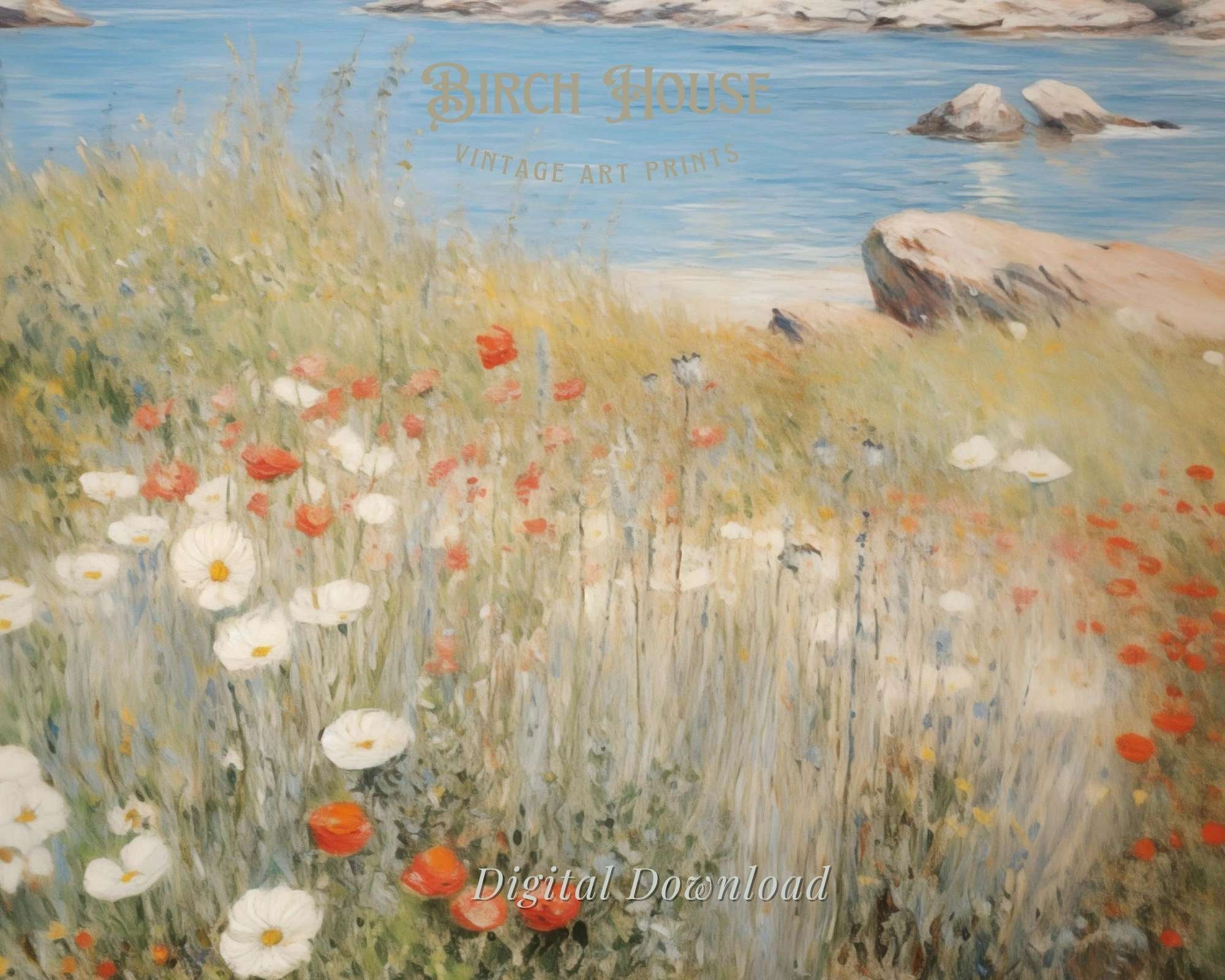 Christian Wall Art Impressionist Landscape Digital Download Romans 15: ...