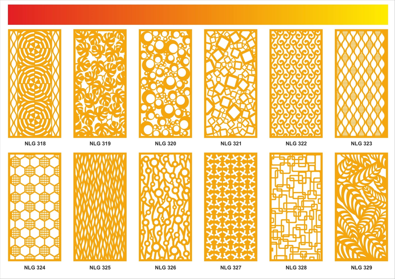 1500 DXF Patterns File & Catalog PDF | Cnc File | Panel Templates ...