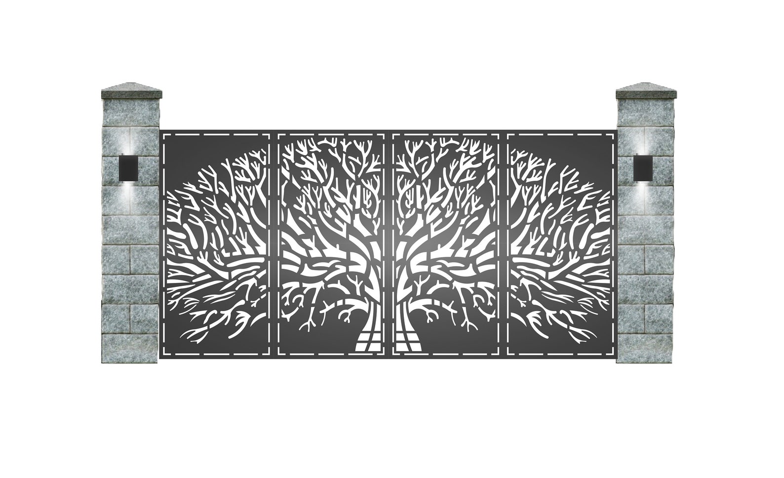 50 DXF Panels & Premium JPG, Cnc File, Geometric Pattern, Partitions ...