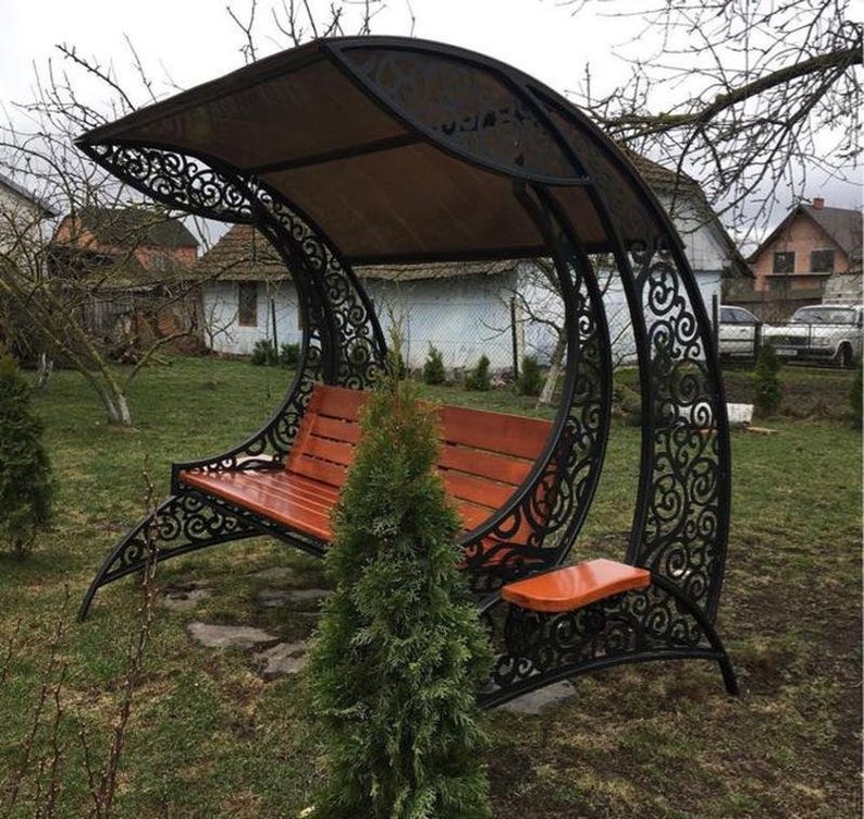 Park Bench Project Dxf File - Etsy