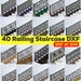 40 Decorative Stairs Railing Dxf Svg Ai, Privacy Screen, Stairs Railing ...
