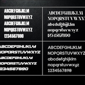20 Stencil Font OTF (open Type) Format Developed by Microsoft and Adobe ...