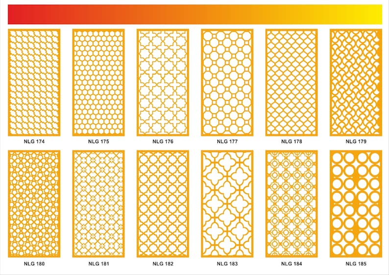 1500 CNC Panel Templates (dxf, Cdr, Jpg Files) (digital Download) - Etsy