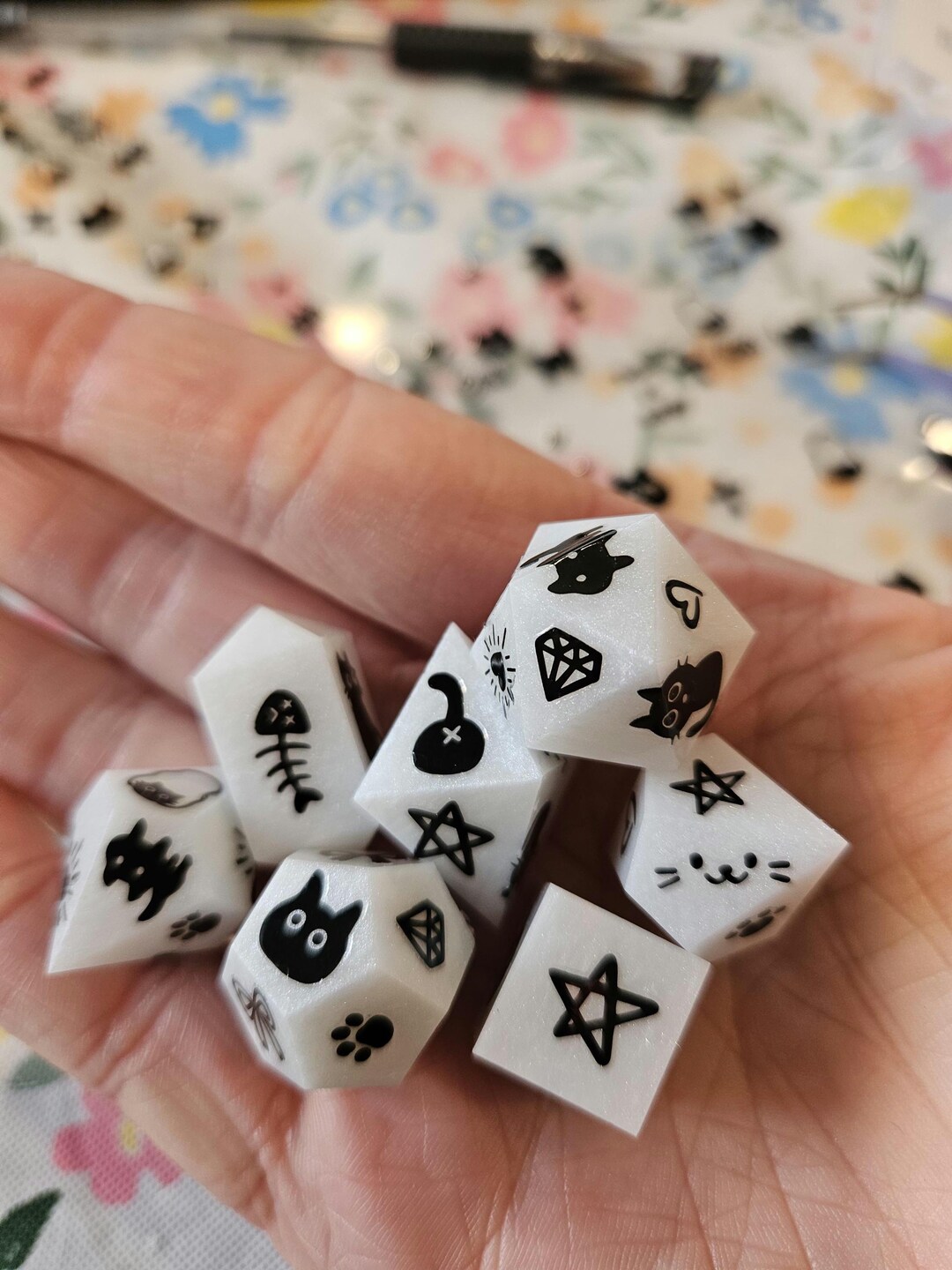 Custom Tabletop Dice Set, D&D, Vtm, Role-playing, RPG - Etsy