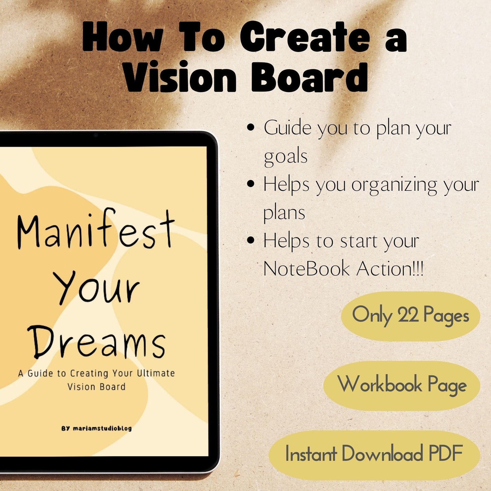 How to Create a Vision Board, Vision Board for 2024, Vision Board ...