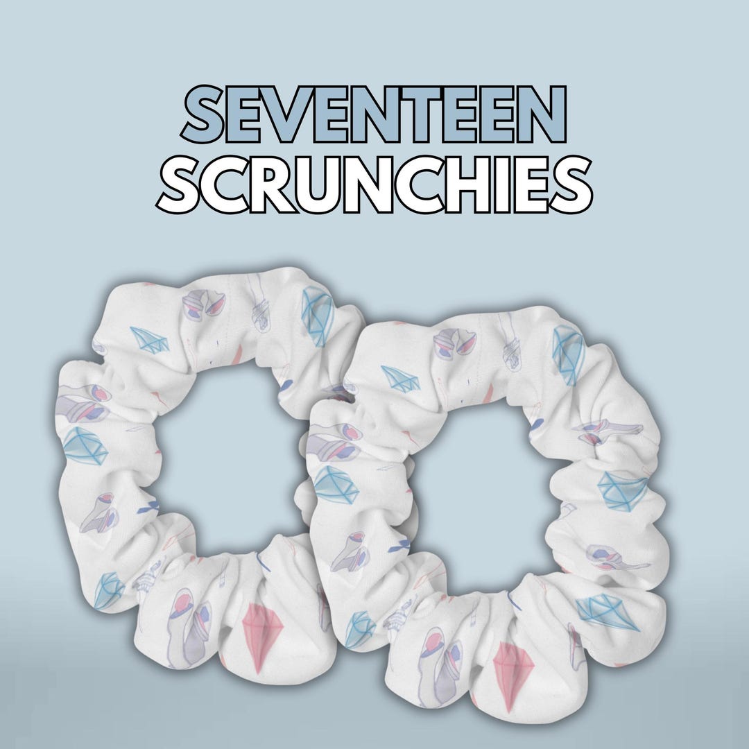 Seventeen Kpop Scrunchie Set Cute & Trendy Hair Accessories Perfect ...