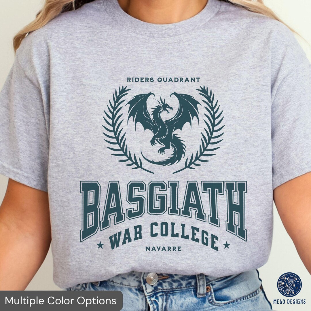 Fourth Wing Shirt Basgiath Dragon Merch Riders Quadrant Merch Xaden ...