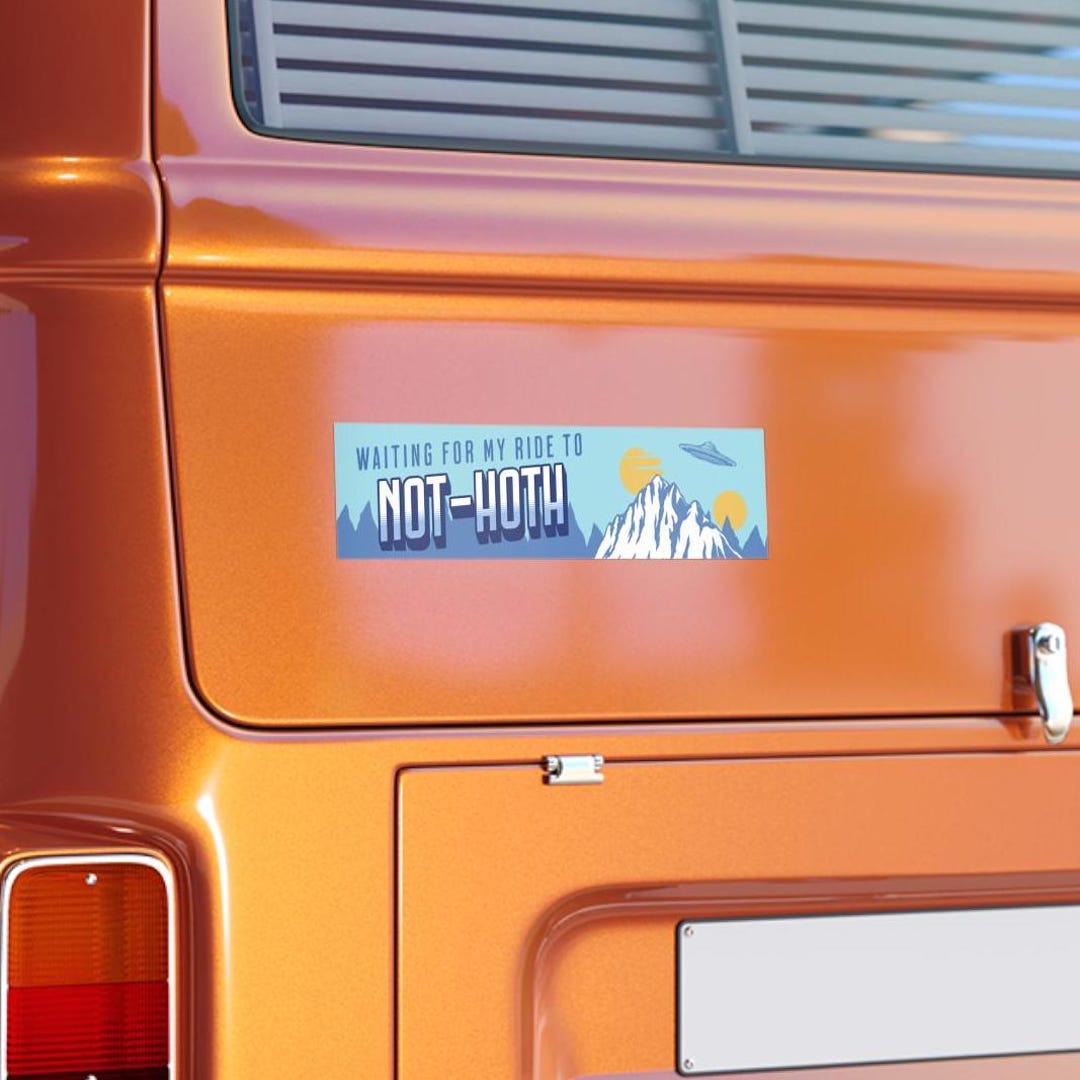 Ice Planet Barbarians Not-hoth Sticker Merch Car Aliens Fantasy Monster ...