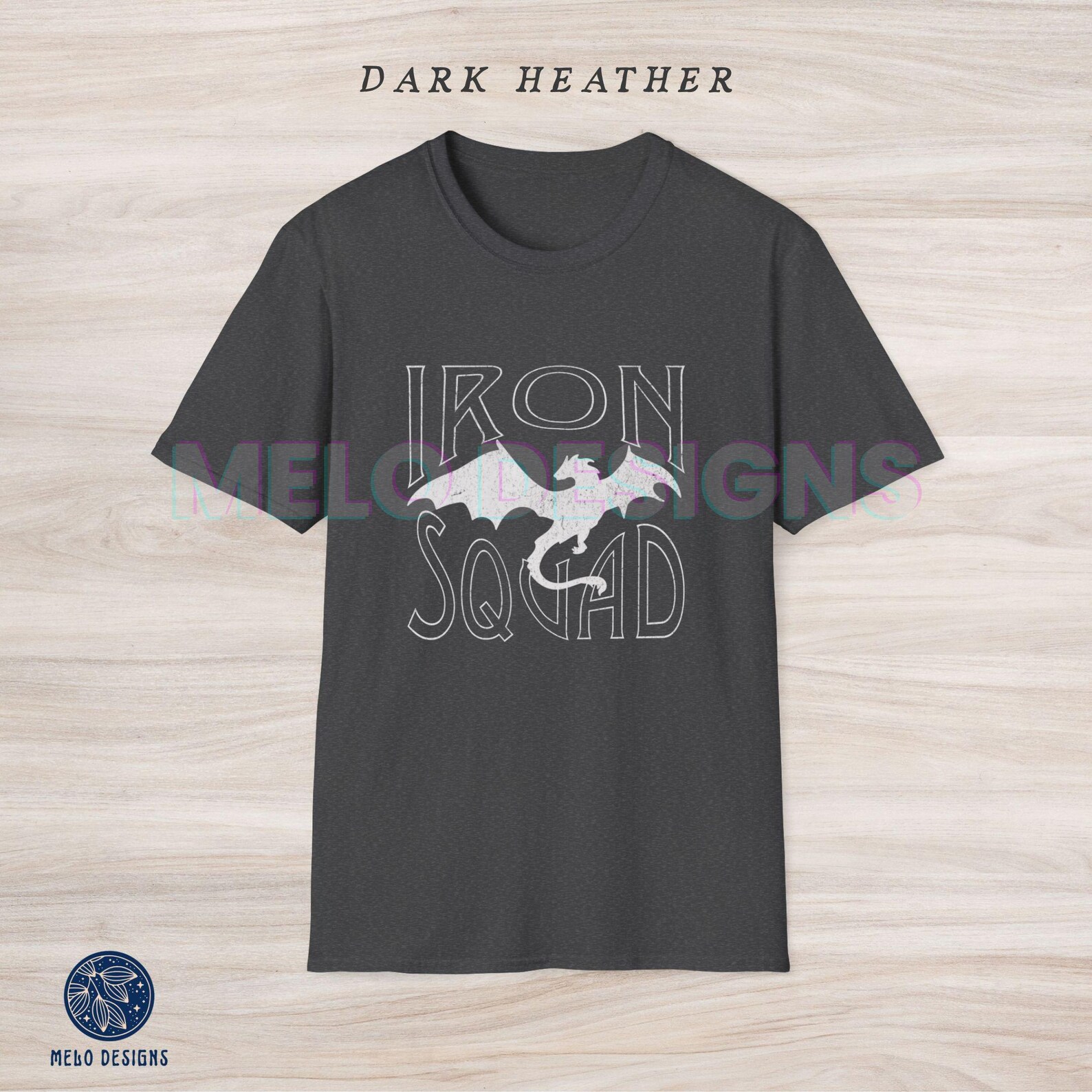 Fourth Wing Shirt Iron Squad | Onyx Storm Dragon Merch Tshirt Xaden ...
