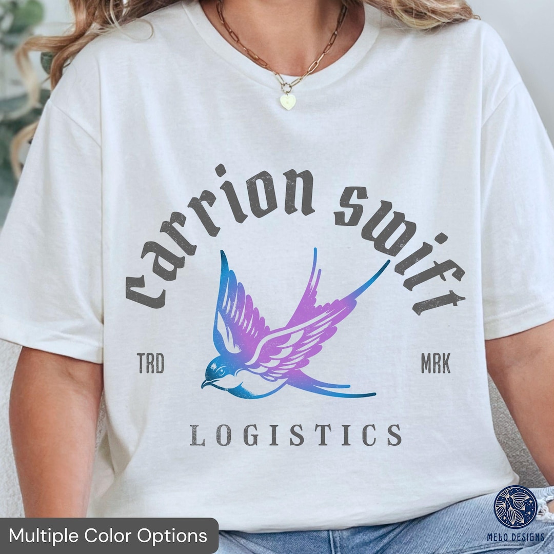 Quicksilver Carrion Swift Shirt Inspired Book Kingfisher Tee Merch ...