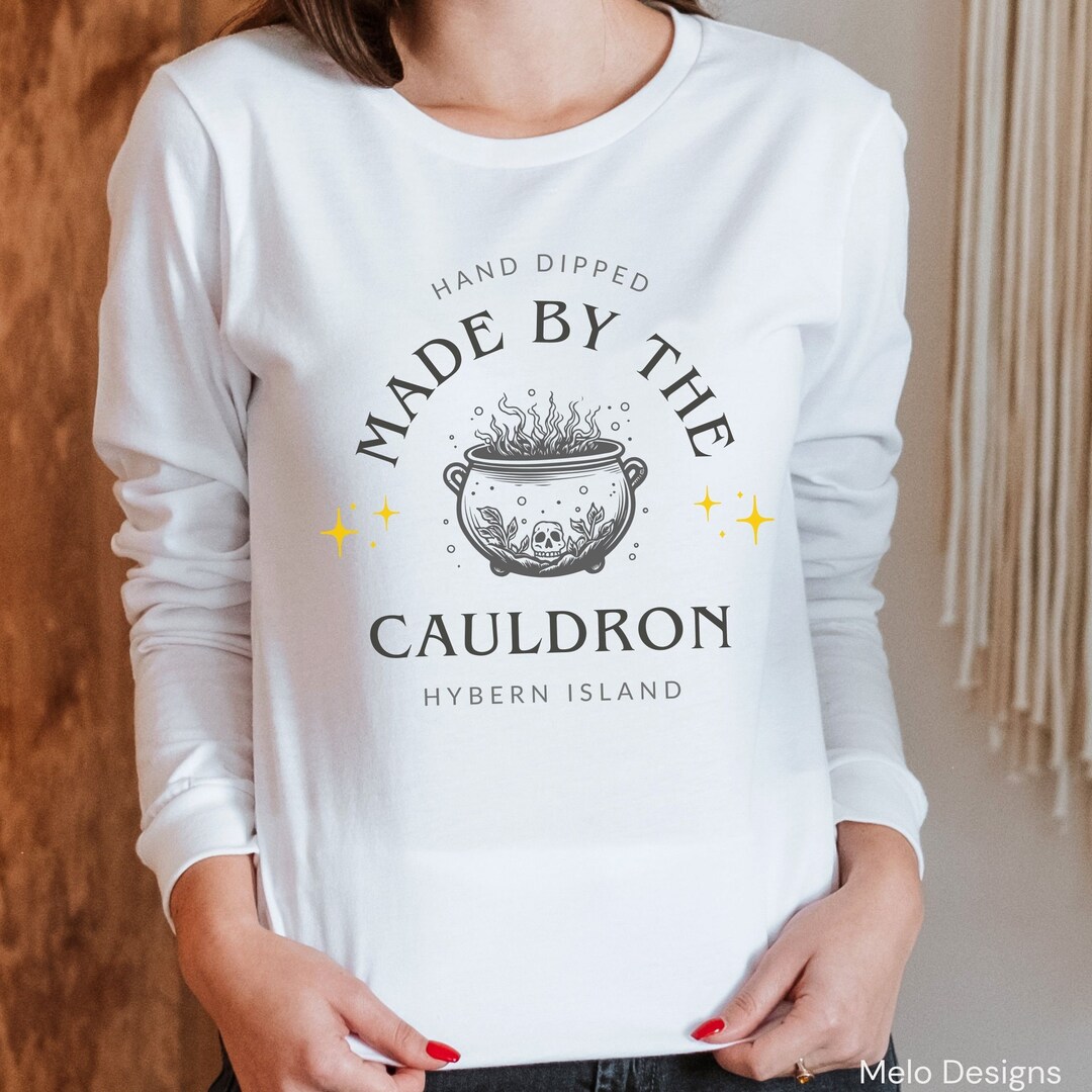 Acotar Cauldron Made Shirt Velaris Merch Fantasy Clothes Acomaf Top ...