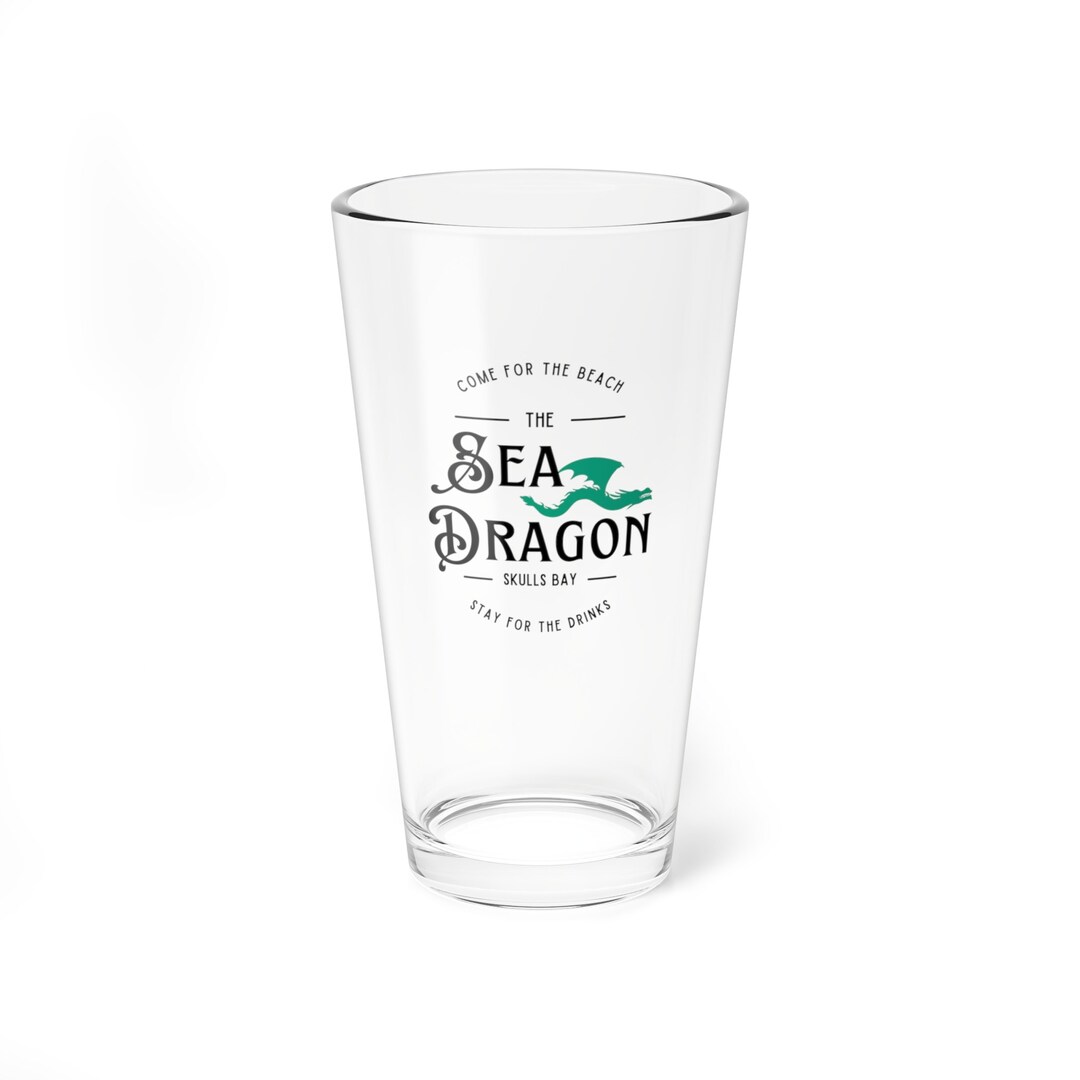 Tog Sea Dragon Tavern Glass Merch Bookish Gift 16oz Cocktail Fantasy ...