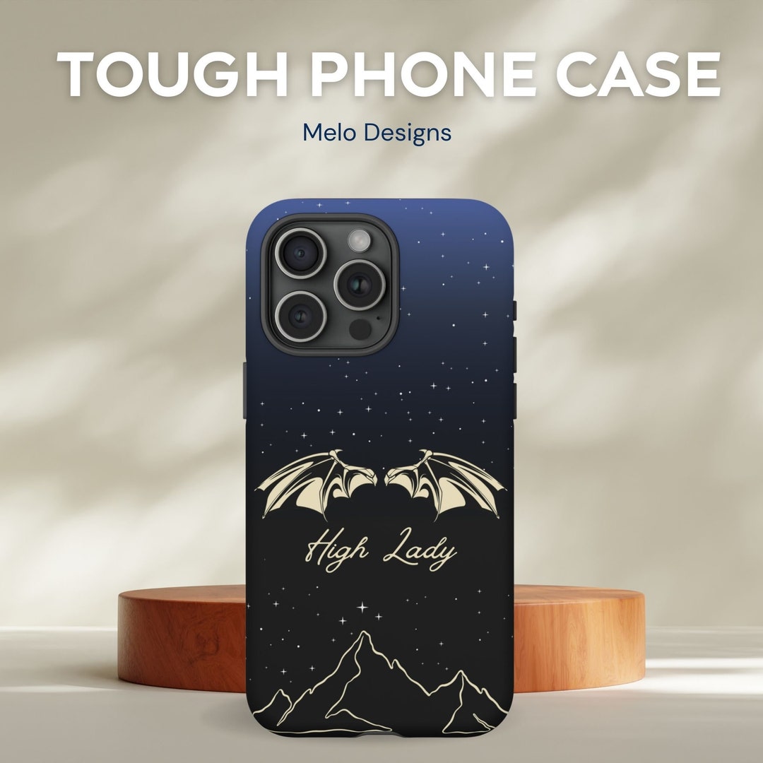 High Lady Phone Case Acotar iPhone Feyre Fan Gift Fantasy S24 Fae ...