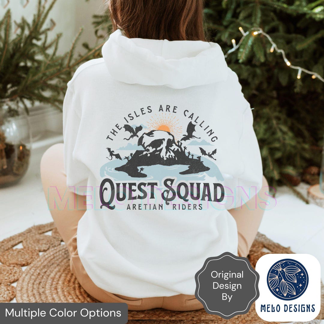 Onyx Storm Quest Squad Hoodie Sweatshirt Fourth Wing Merch Xaden ...